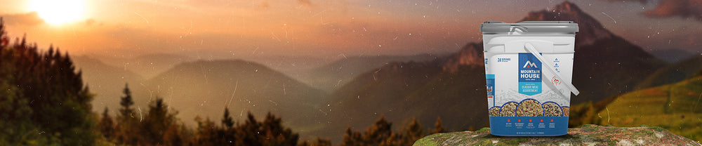Freeze-Dried Food Buckets - Adventure Meals - Mountain House