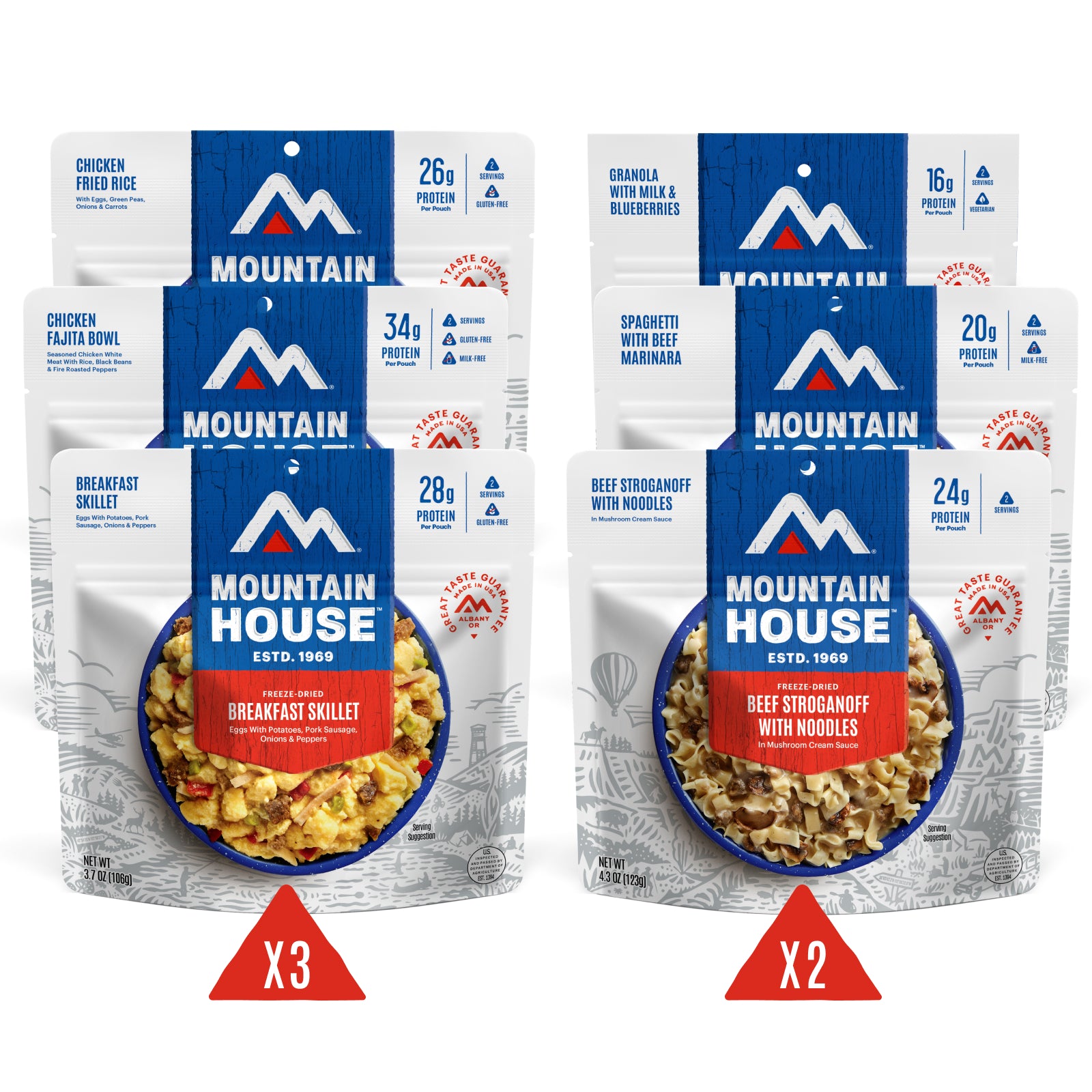 Expedition Meal Assortment Bucket | Mountain House