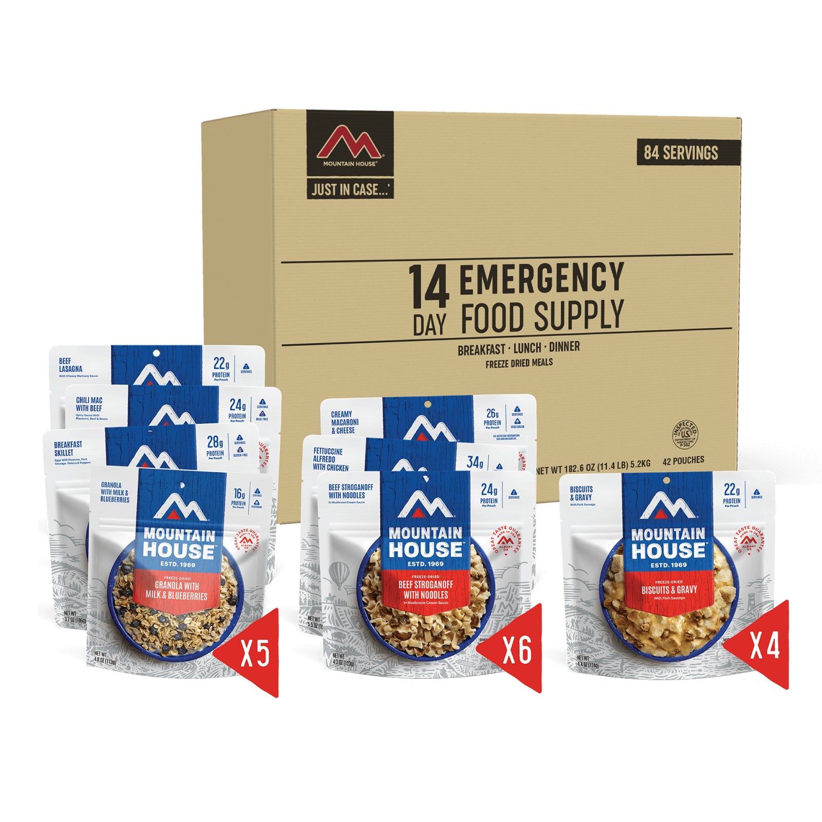 Emergency Food Supplies - Survival Food Kits | Mountain House