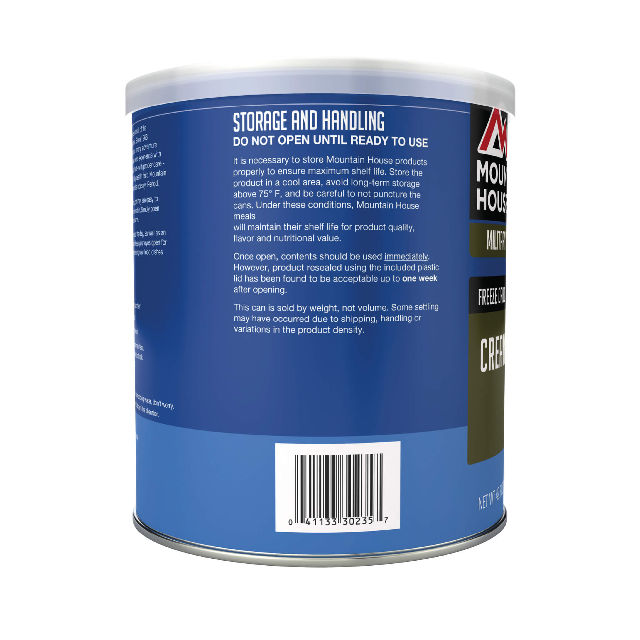 Creamed Beef Gravy - Military #10 Can | Mountain House