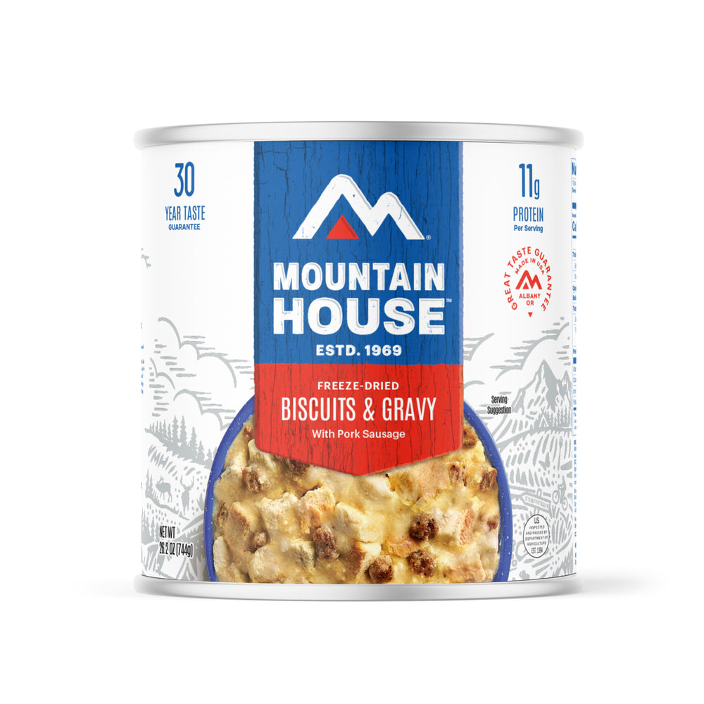 Biscuits & Gravy #10 Can | Mountain House